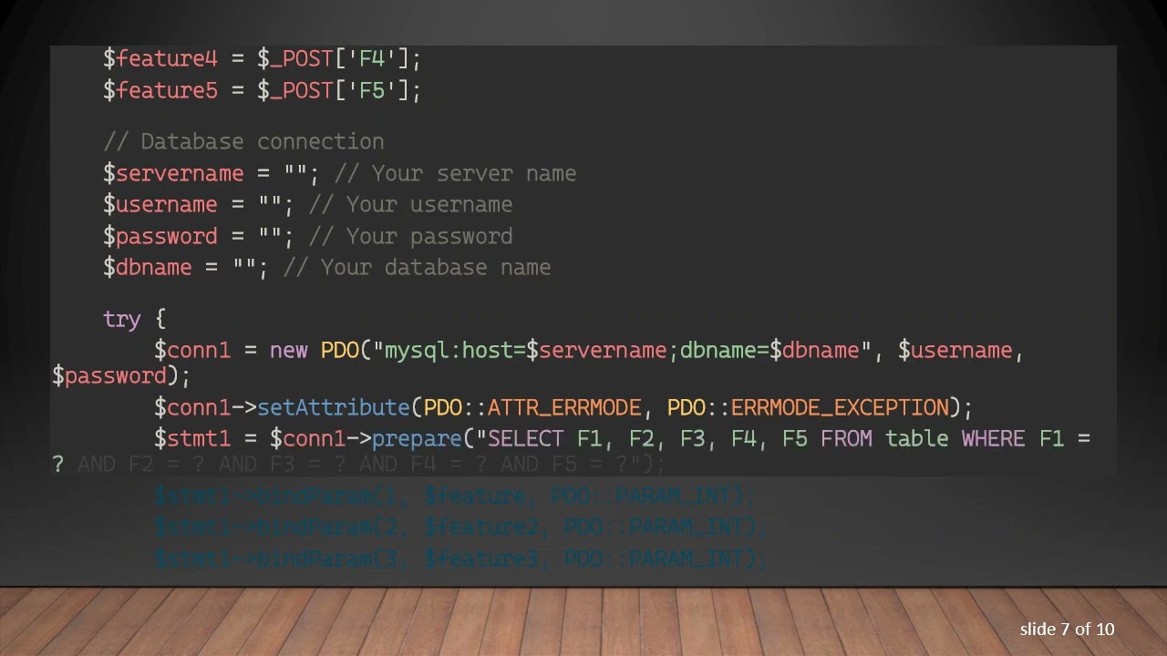 How to Create an HTML Form to Perform a PHP Query and Retrieve Results