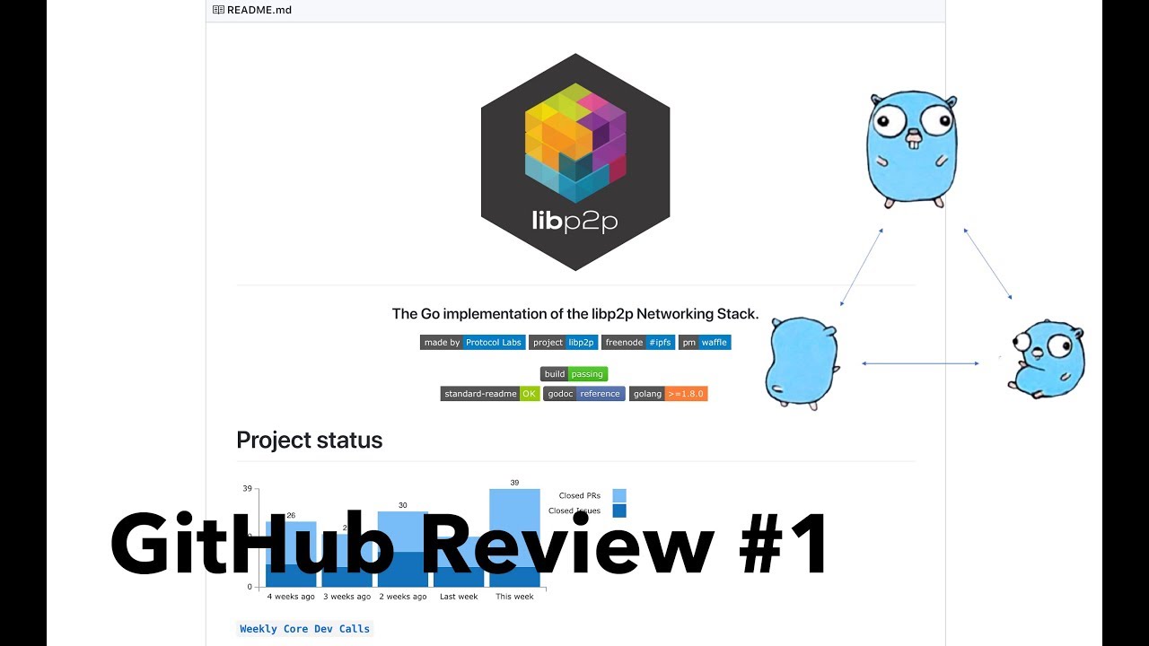 Github review #1 - libp2p