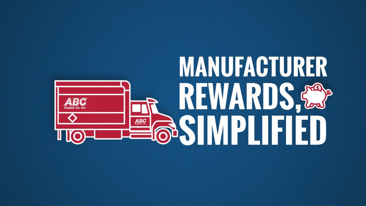 Manufacturer Rewards Support | ABC Supply
