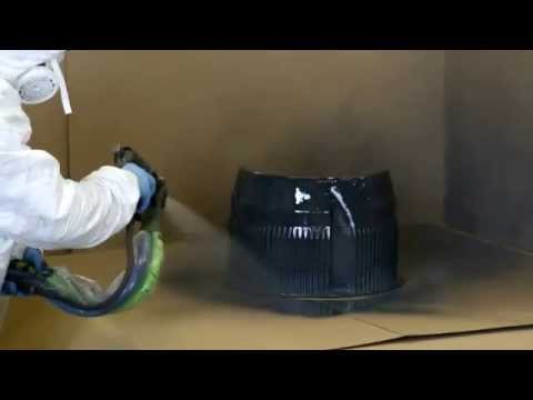 Polyurethane spray coating application video – Polyurethane and ...