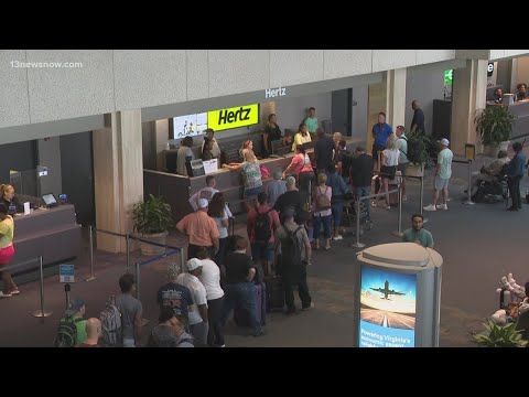 Travelers frustrated over rental car issues at Norfolk airport