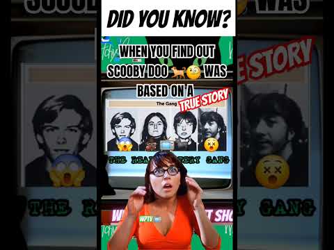 The REAL Mystery Gang๐ฑ๐ต #scoobydoo #whereareyou #funfacts #thegang #didyouknow #witchypoo