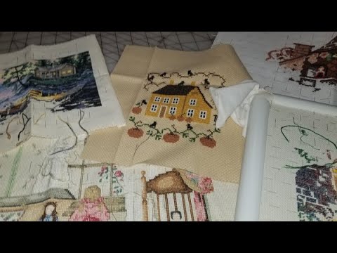 The Edge? The Center? Where should you start your counted cross stitch piece? -- Flosstube Extra