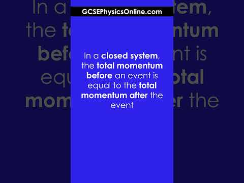 Definisi Konservasi Momentum - Fisika GCSE