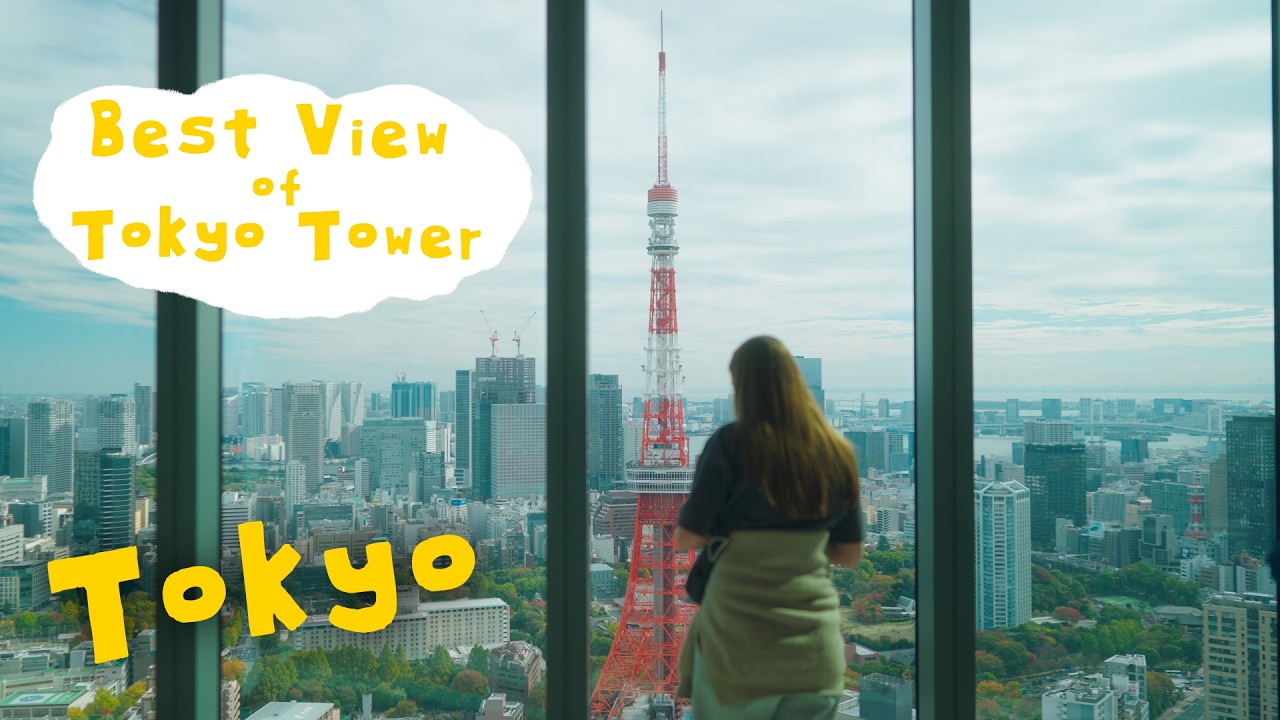 Perfect Viewing of Tokyo Tower in Japan | Azabudai Hills Sky Lobby