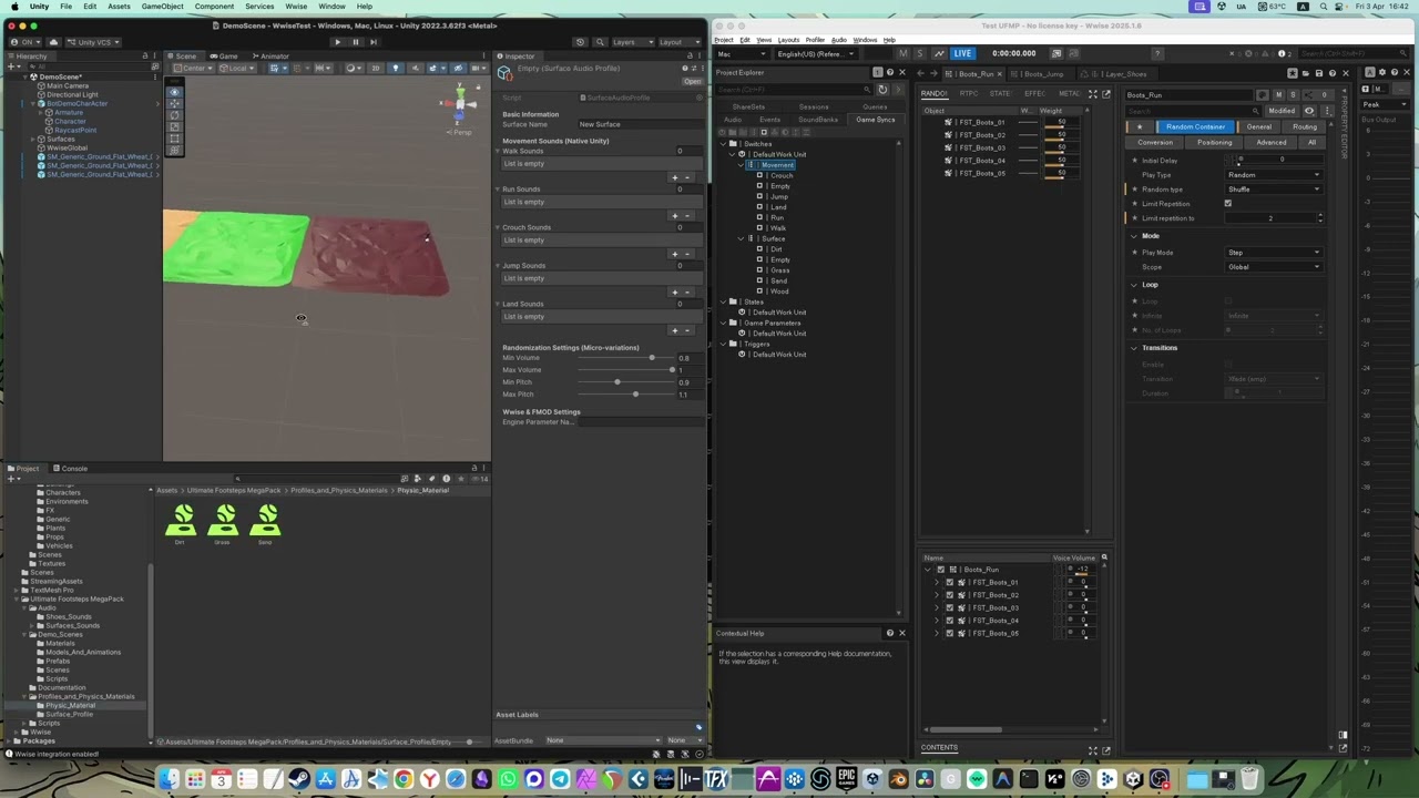 Ultimate Footsteps MegaPack - Wwise Detailed Guide