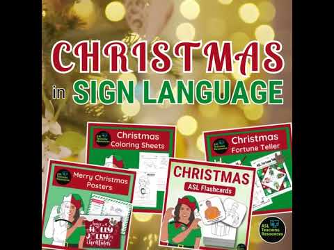 Make Your Holidays Inclusive with Christmas Sign Language!