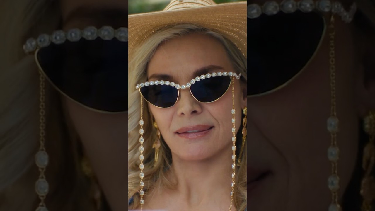 Poolside lounging only. #MargosGotMoneyTroubles — Now Streaming