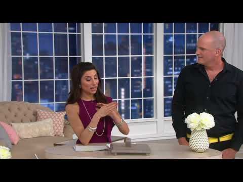 JAI Sterling Silver Box Chain Band Ring on QVC