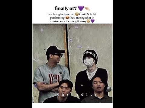 ot7 together 💜😭 #taesmile #bts #btsarmy #btsmember #kimtaehyung #army #kpopidol
