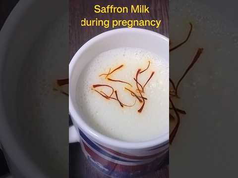 Saffron Milk during pregnancy, improves appetite, sleep quality and helps in digestion