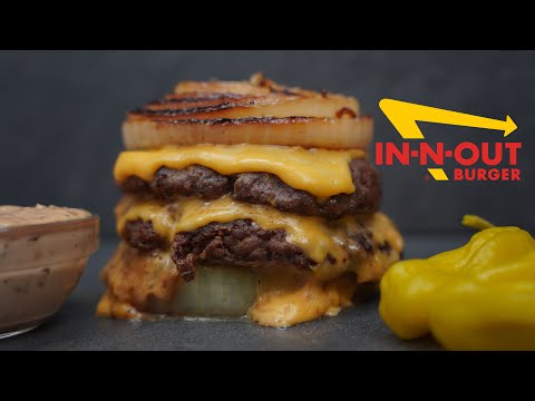 How to Make the Viral In-N-Out Flying Dutchman Burger at Home | Onion Wrapped Burger Recipe