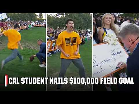 Student Wins $100,000 In College Game Day's Field Goal Kicking Contest ...