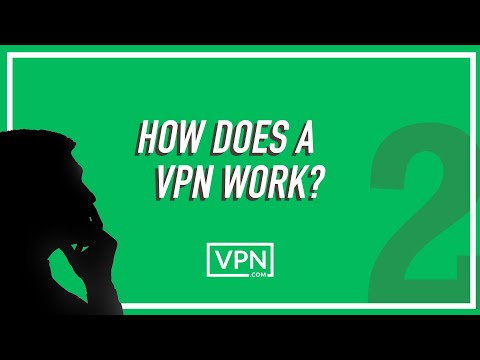 How does a VPN work