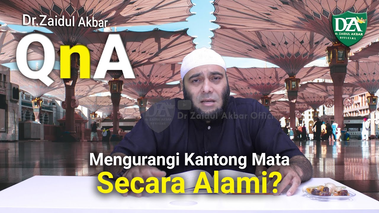 Reducing Eye Bags Naturally? - Dr. Zaidul Akbar Official