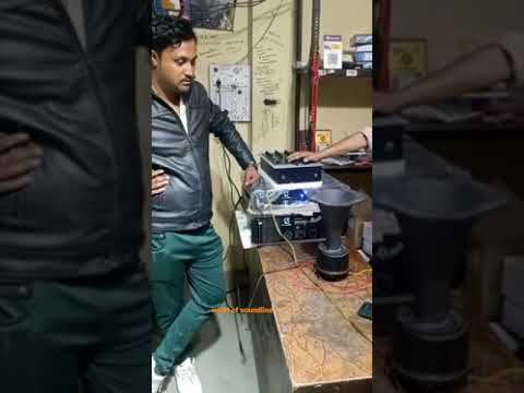 BMS 4599 400W Pressure Mid Testing | Long Throw Sound Nearly 1KM! |#Roadshow#Soundline#Viral