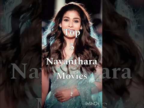 Top 5 Nayanthara Movies #shorts #ytshorts #viral #top #bollywood #movies#actress #nayanthara #india