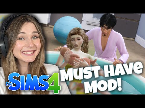 Diese Mod ist der WAHNSINN! 😍 - Wassergeburten, Ultraschall & mehr - Die Sims 4 Mod Overview