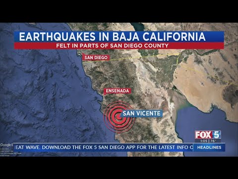 Earthquakes In Baja California