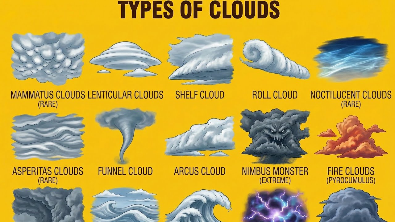 Cloud Classification | High, Middle, Low Clouds Explained