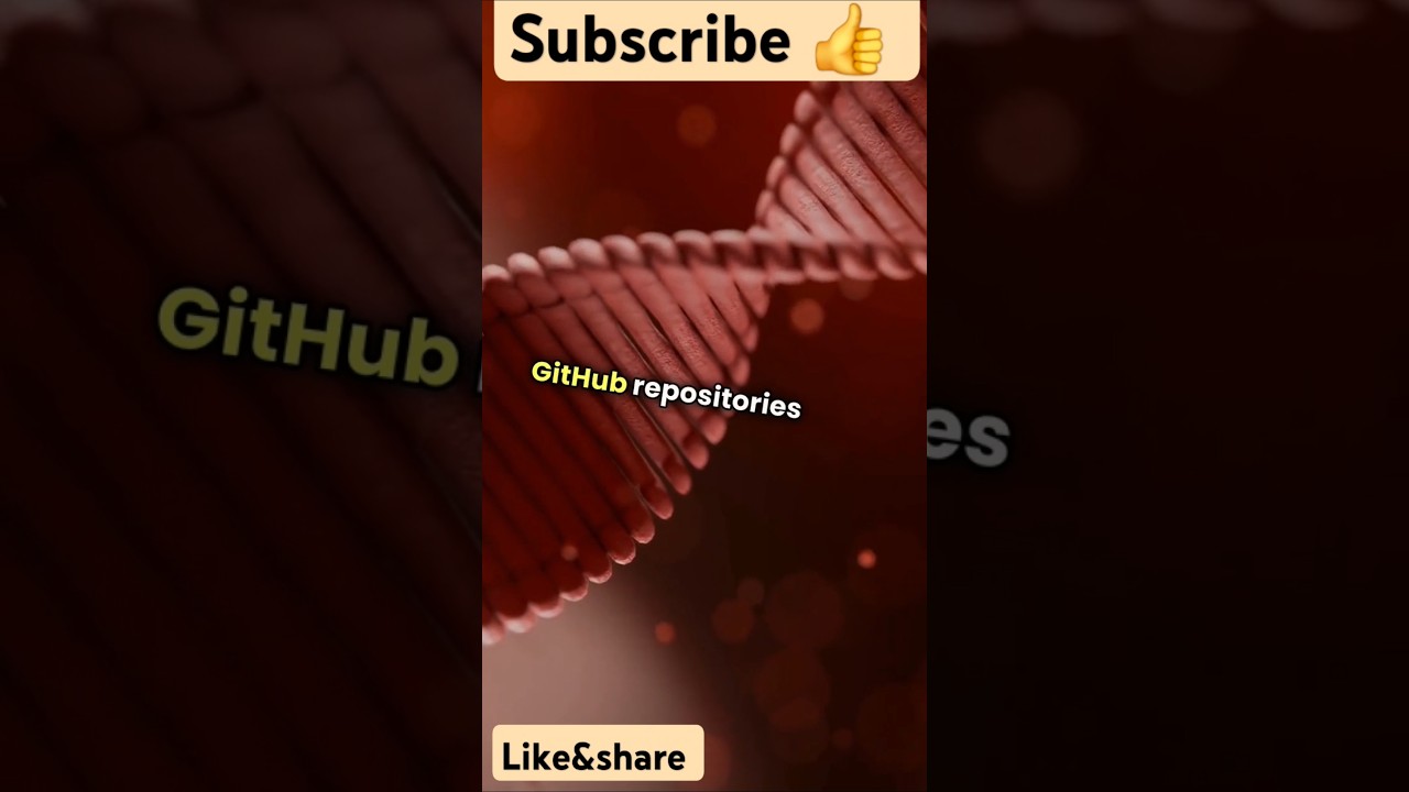 GitHub for bioinformatics #coding #bioinformatics #research #python #rstudio