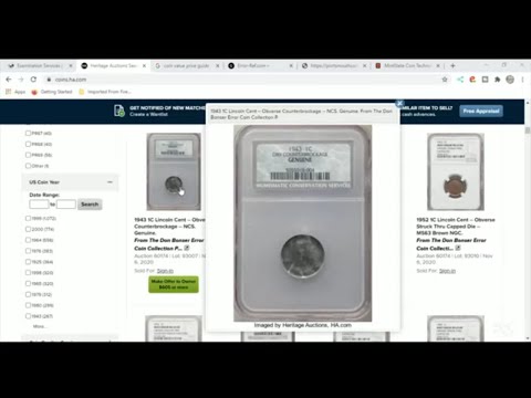 You Have Rare Coins And Mint Errors What Do You Do? How Do You Sell?