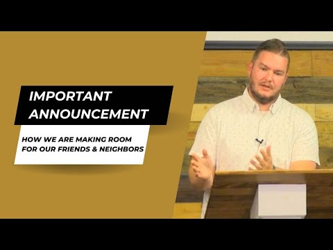 Chair Announcement | Formation Church, Chandler, IN 47610
