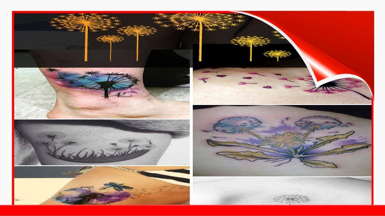 50 Devastatingly Delightful Dandelion Tattoos !