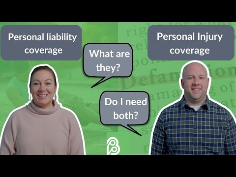 Personal Injury vs. Personal Liability Coverage, What's the difference? ⏐Home Insurance