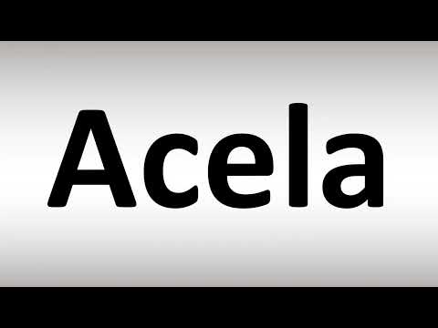 How to Pronounce Acela