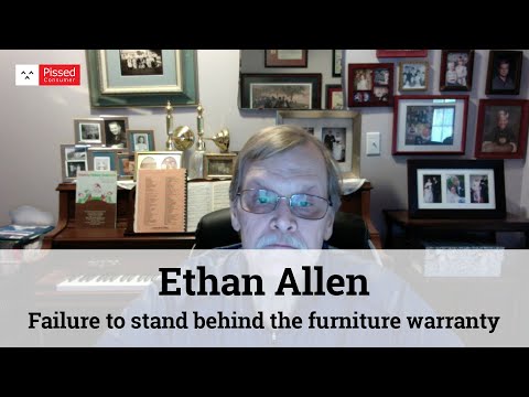 Ethan Allen Reviews - Failure to stand behind the furniture warranty