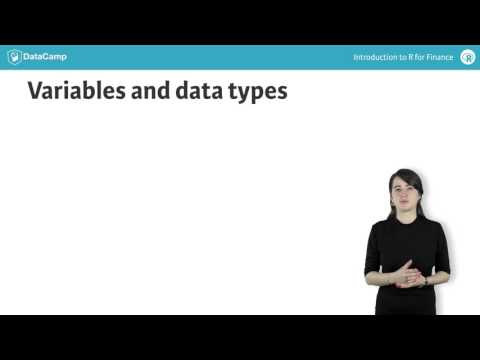 R Finance Tutorial: Basic Data Types