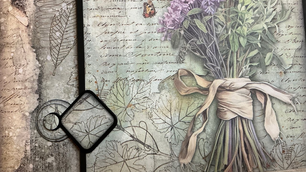 STAMPERIA Herbarium Silvae Pages 1 and 12