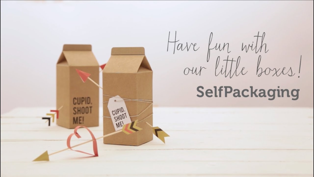 DIY: Decorate your gifts for Valentine's Day - Selfpackaging tutorial