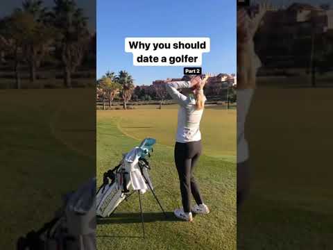 Why you should date a golfer 🧡 #shorts #golfgirl