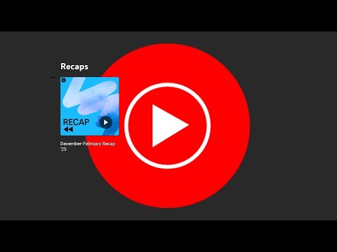YouTube Music December to February 2025 'Recap' Now Available - Listen to Your Top 50 Songs!