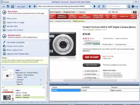 screen scraping, web data mining, web data scraping