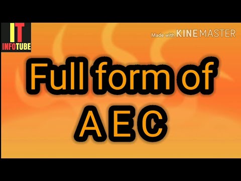 Full form of AEC | what is AEC