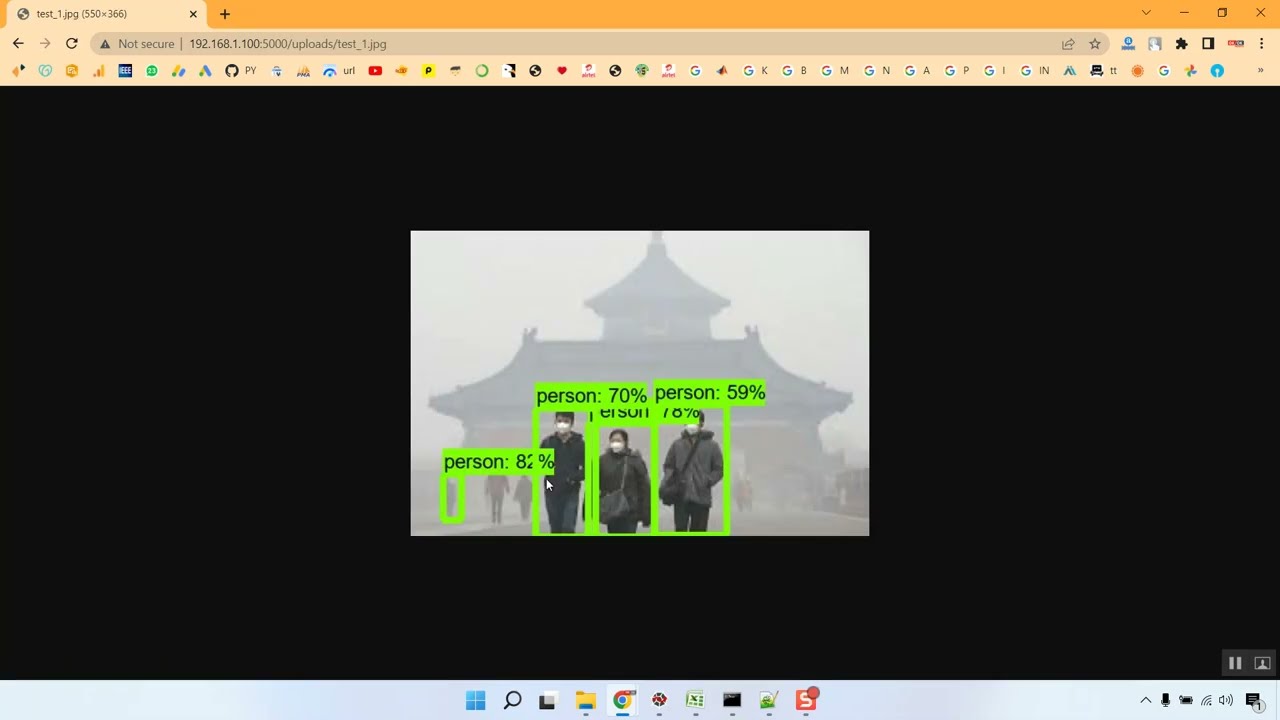 Object Detection Weather Flask App in Python Projects