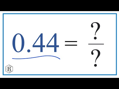 0.44 as a Fraction (simplified form)