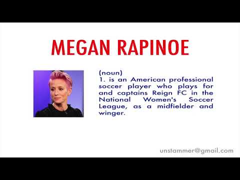 How to Pronounce Megan Rapinoe