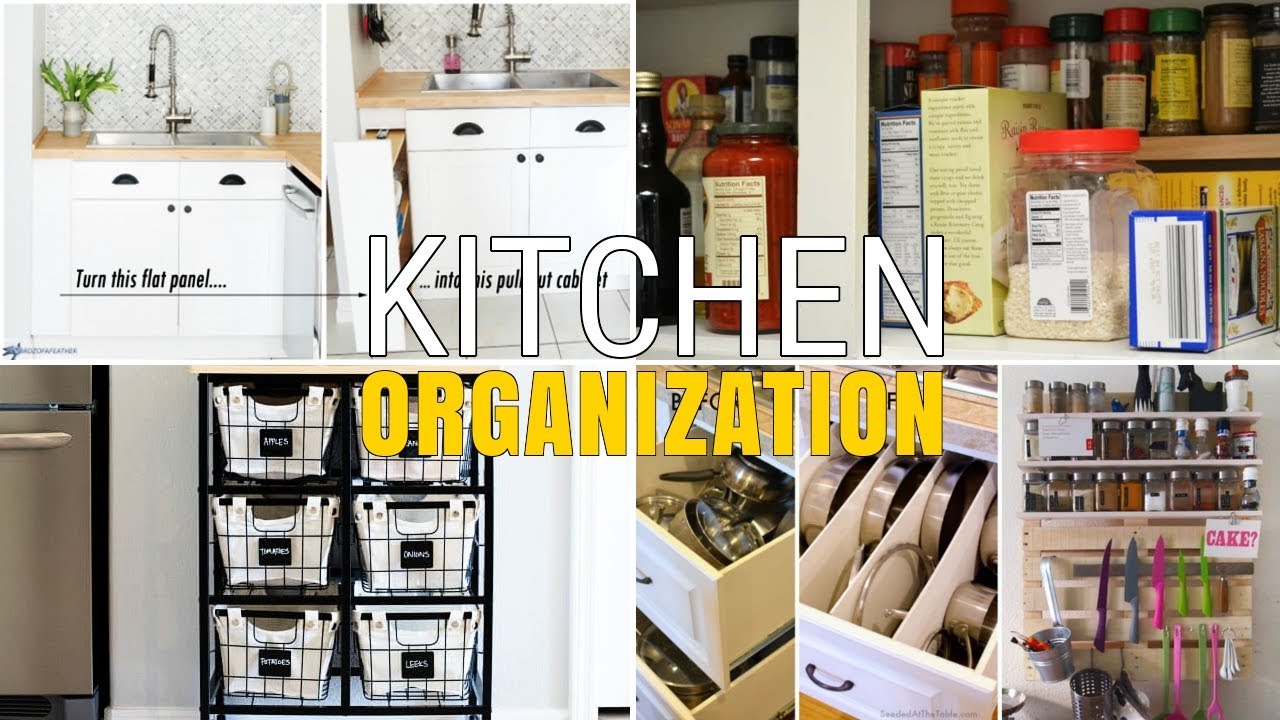 12 Unique kitchen DIY organization Ideas