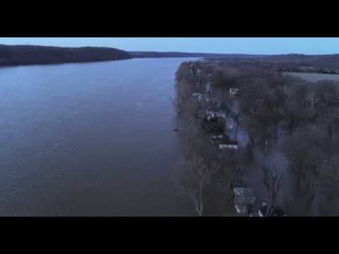 Flooded neighborhood in Prospect, Kentucky - 40059 Areacode 502 : Parrot Anafi