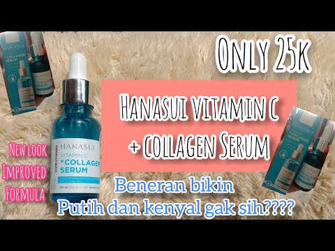 REVIEW HANASUI VITAMIN C + COLLAGEN SERUM