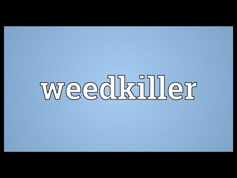 Weedkiller Meaning