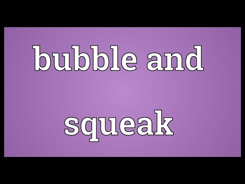 Bubble and squeak Meaning