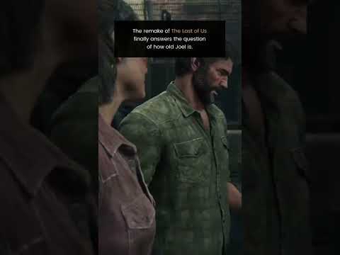 JOEL IS 51 YEARS OLD in The Last of Us: Part I #shorts