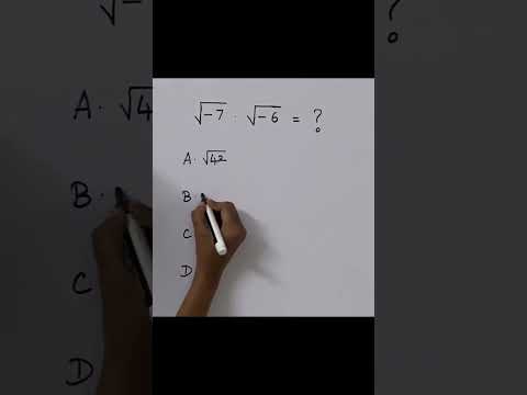 Square root negative number easy