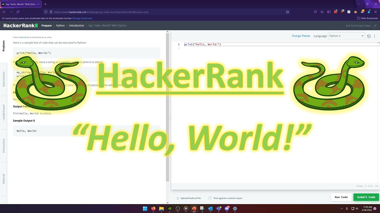 HackerRank (Python): 