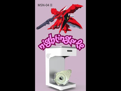 Ultra-Detailed 3D Scan of MSN-04II Nightingale with THUNK3D JS500 | #Thunk3D #3DScan